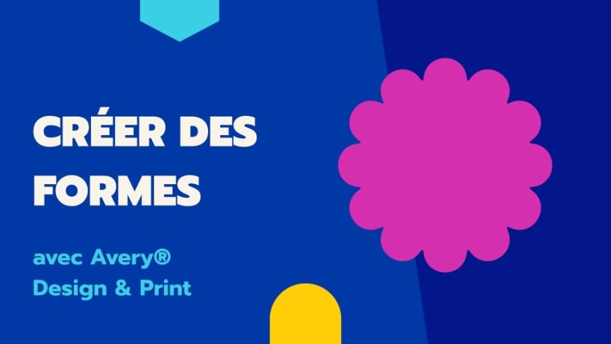 Outil forme du logiciel Design & Print | Tuto vidéo | Avery