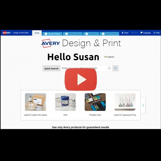 Software - Avery Design Print | Avery