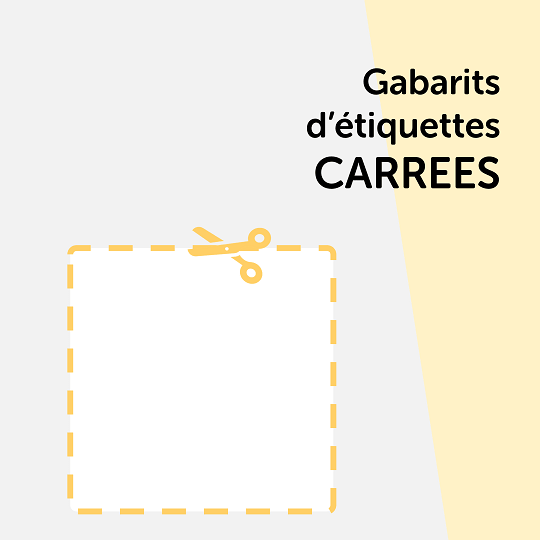 Guide de tailles pour étiquettes personnalisées | Avery