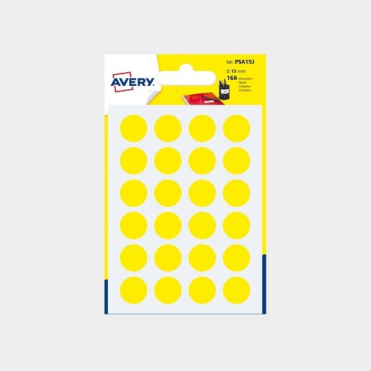 Pastilles de couleurs autocollantes rondes pas cher | Avery