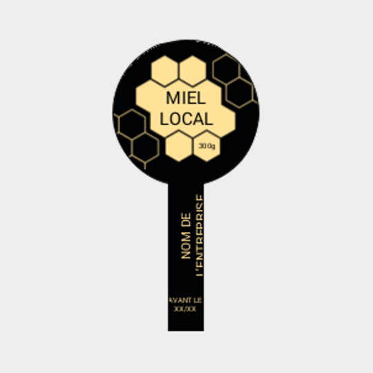 120+ designs d'étiquettes pour pots de miel | Avery