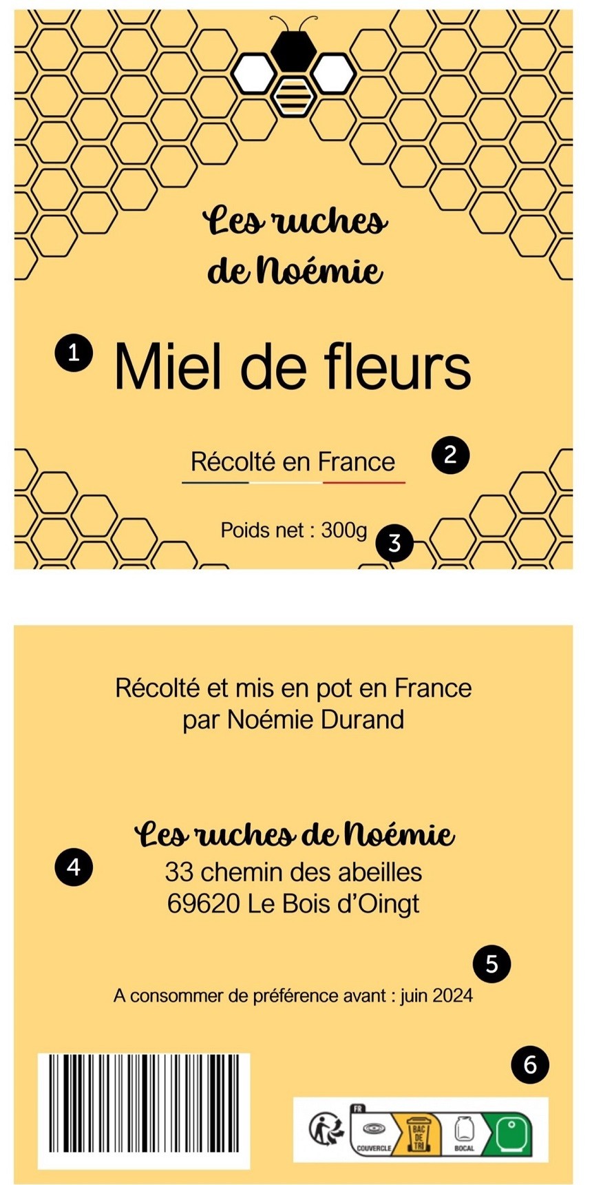 Comment créer des étiquettes pour ses pots de miel ? | Avery