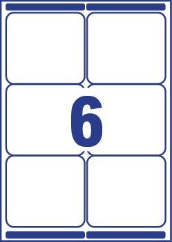 Etiquettes d'expédition | L7166-100 | Avery