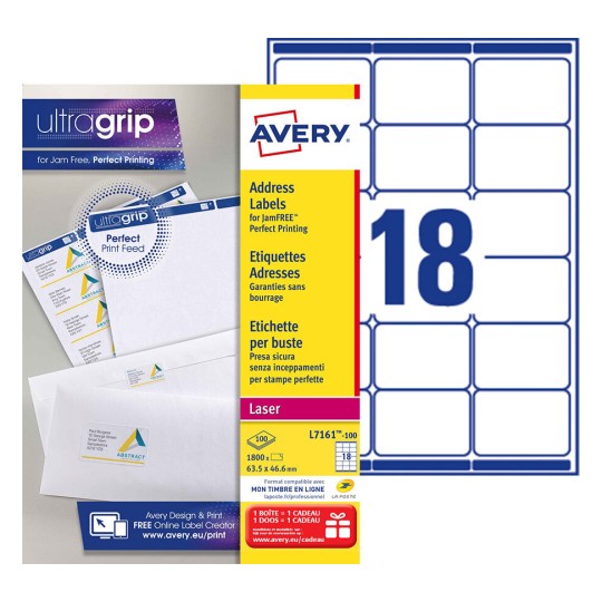 Etiquette adresse | L7161-100 | Avery
