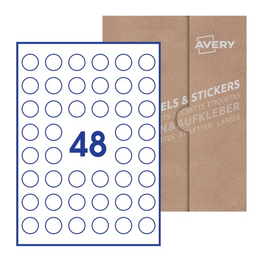 Etiquettes Rondes | Avery