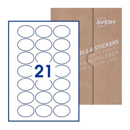 Etiquettes Ovales | Avery