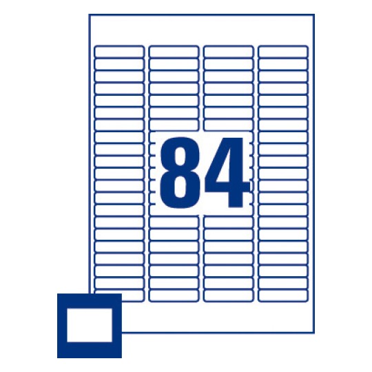 Modèle gratuit en ligne et Word L7656 | Avery